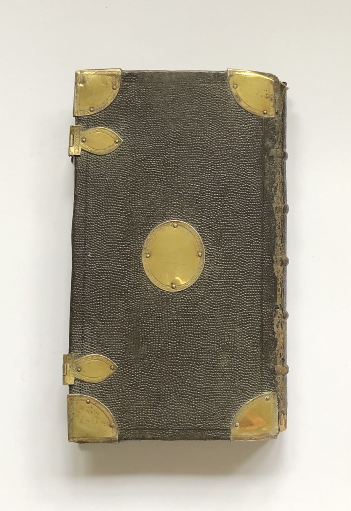 RARE EDITION IN ORIGINAL SHAGREEN AND METAL BINDING: The book of common ...