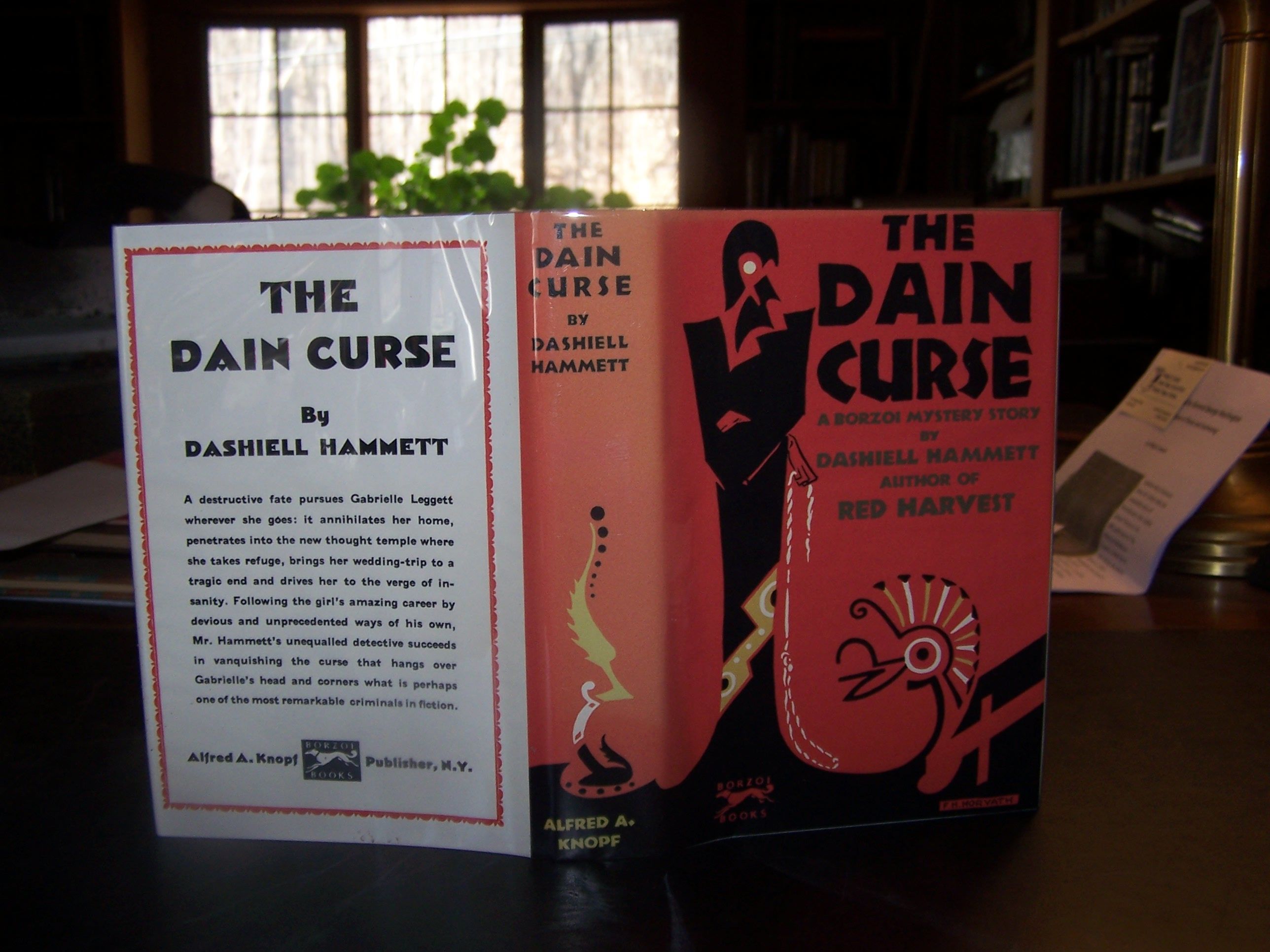 The Dain Curse by Hammett, Dashiell | Hardcover | 1929 | Knopf | Biblio