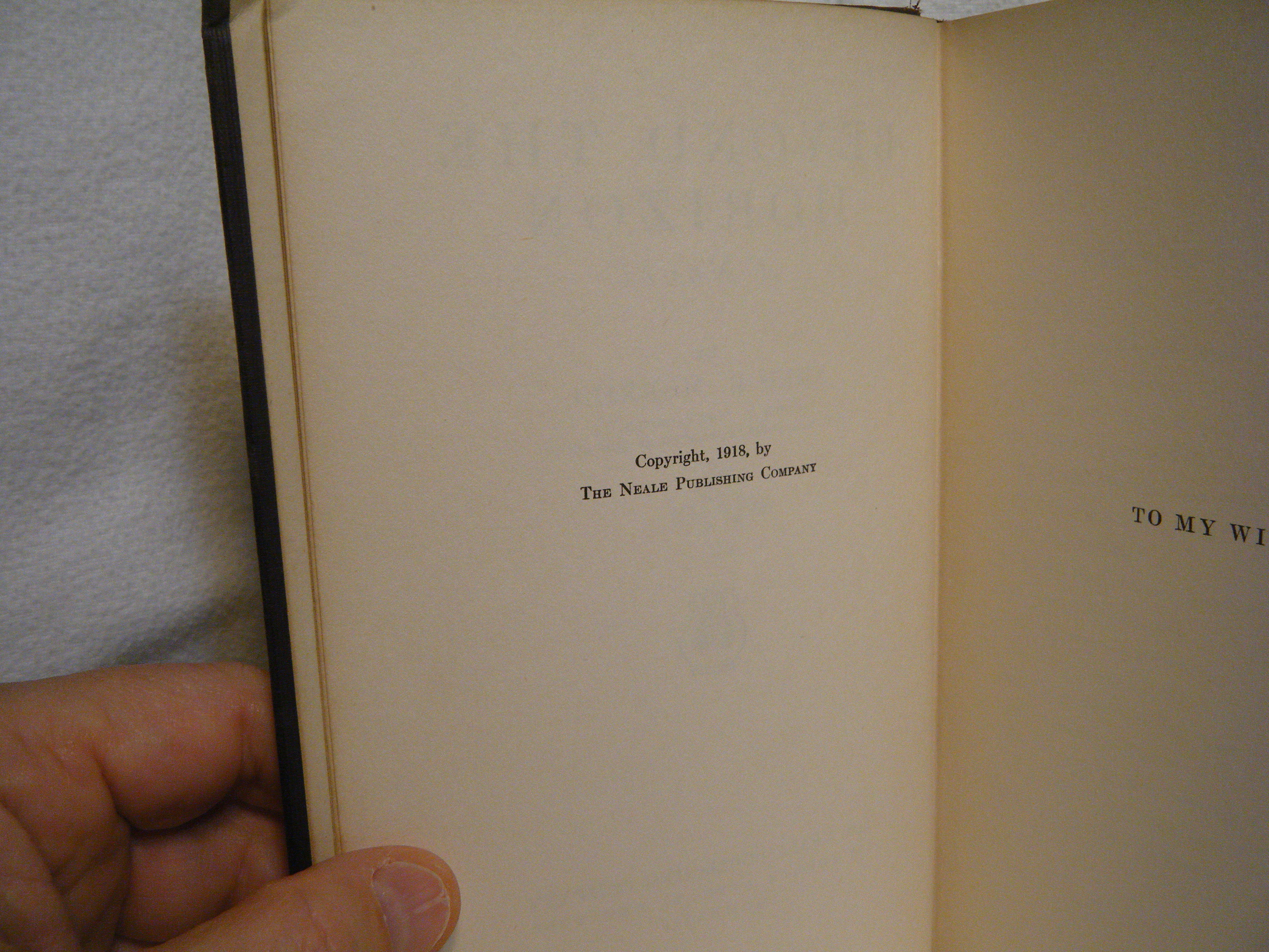 Beyond the Horizon by Fred B Morrill - First Edition - 1918 - from ...