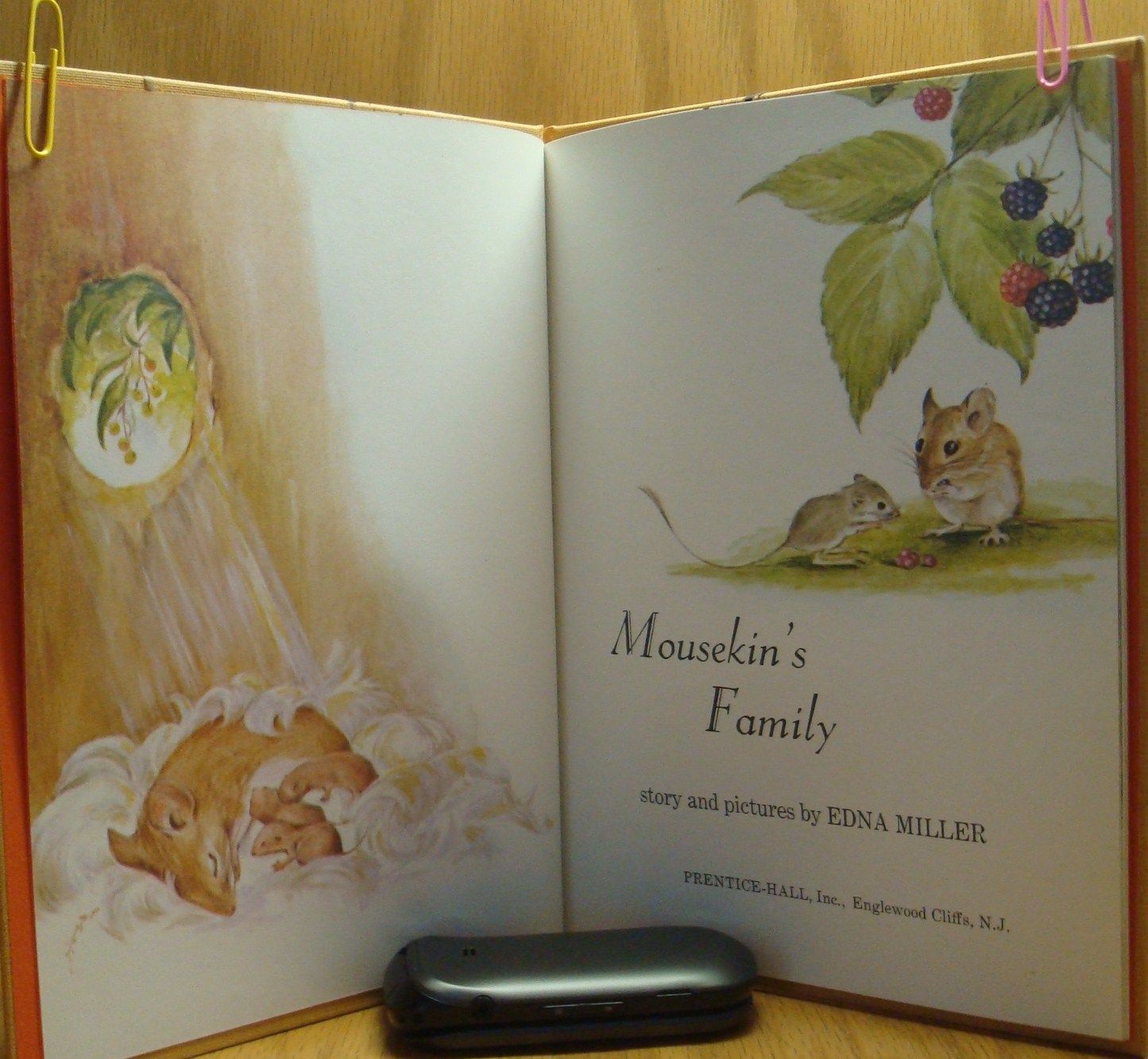 Mousekin's Family by Edna Miller | Hardcover | 1969 | Prentice-Hall ...