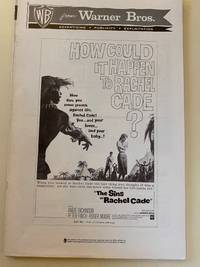 The Sins of Rachel Cade Pressbook 1960 Angie Dickinson, Peter Finch ...