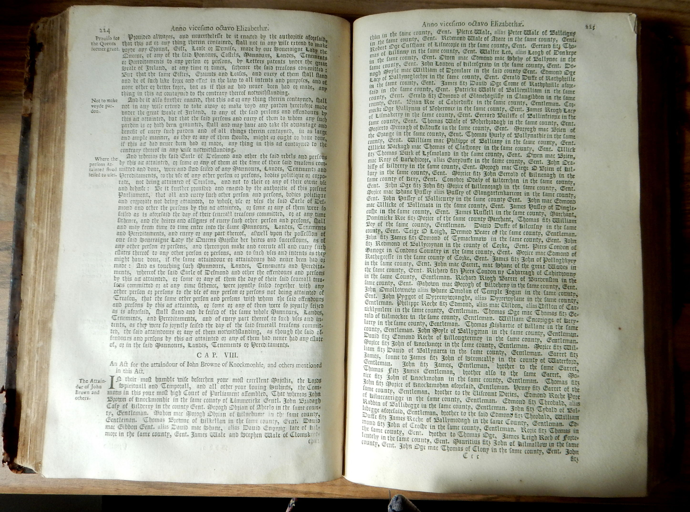 A collection of all the statutes now in use; with notes in the margin ...