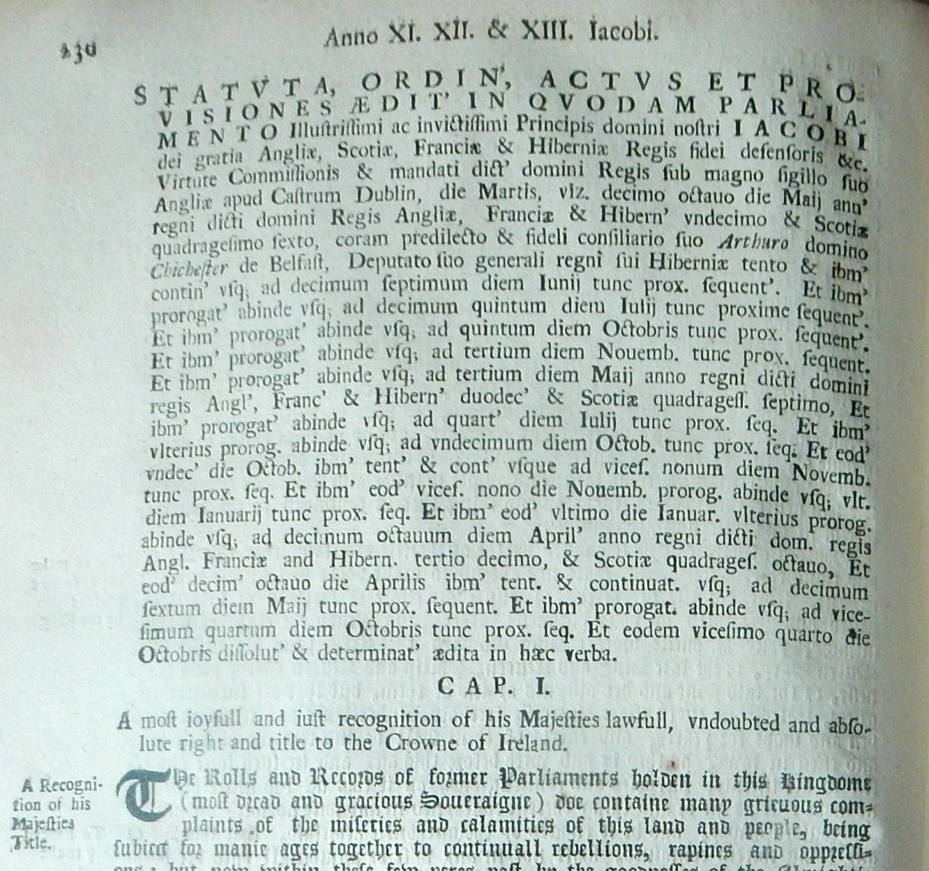 A collection of all the statutes now in use; with notes in the margin ...