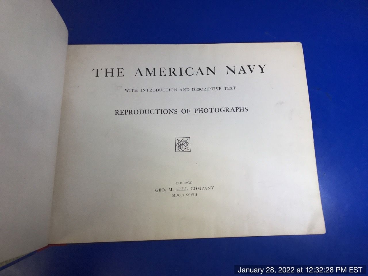 BIBLIO | The American Navy, with Introduction and Descriptive Text ...