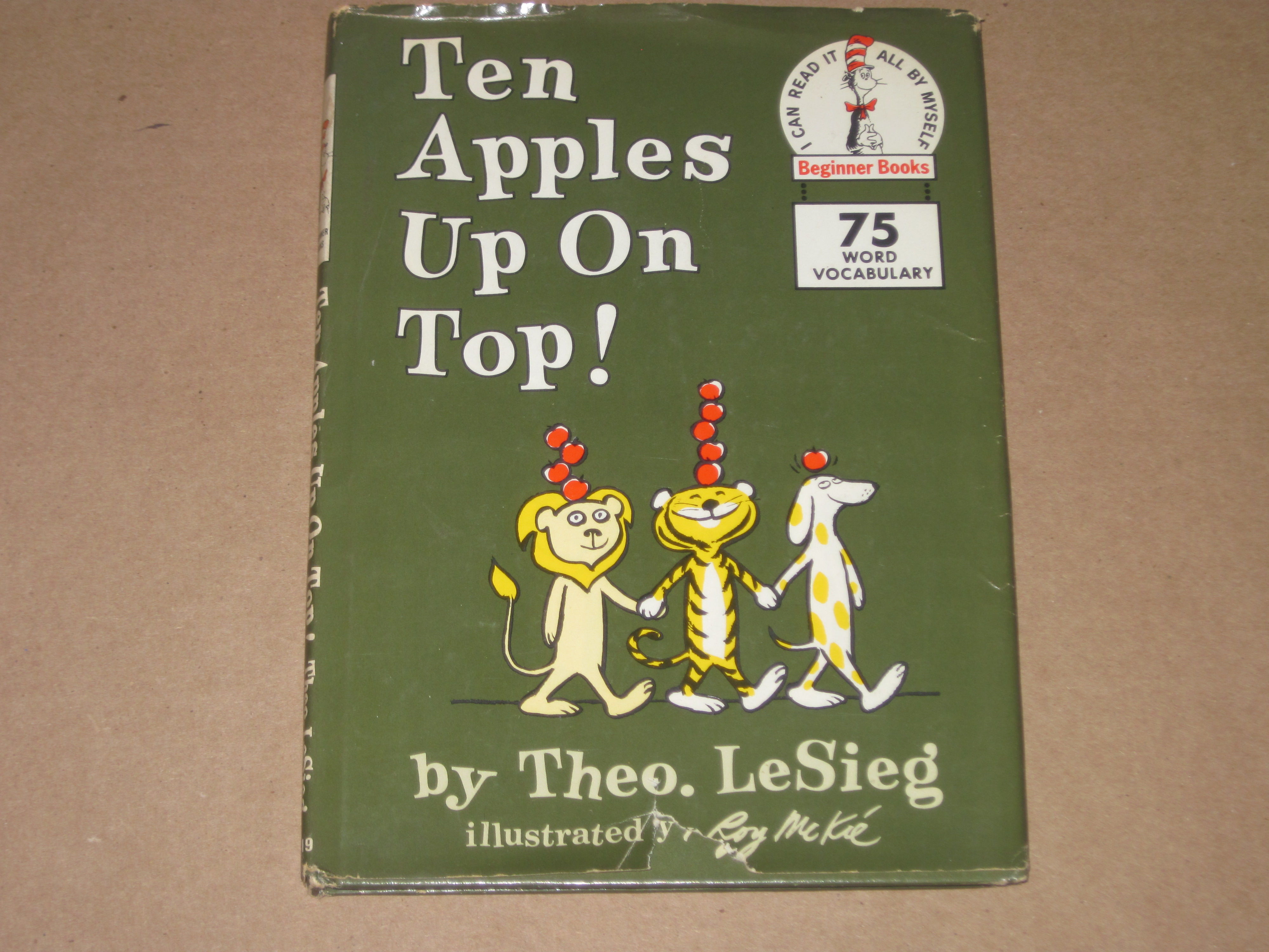 Ten Apples Up On Top! by Theo. LeSieg(Dr. Seuss) | 1961 | Random House ...
