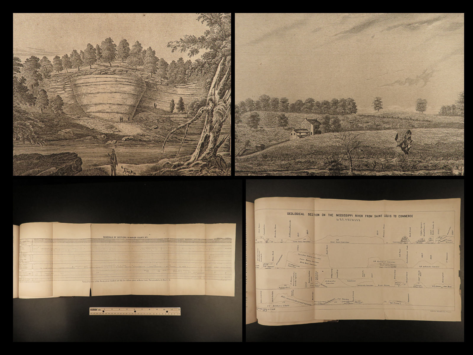 The first and second annual reports of the Geological Survey of ...