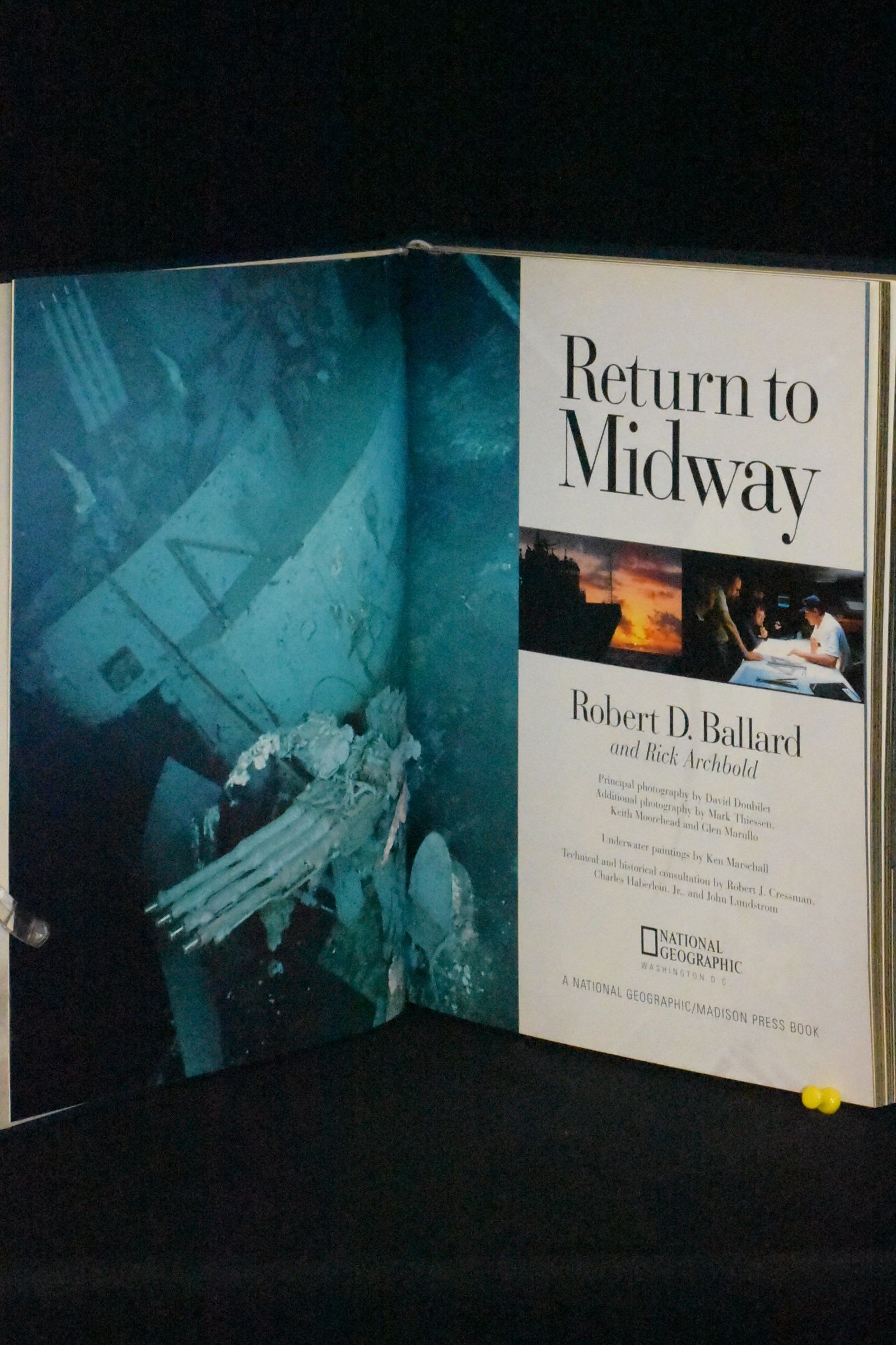 Return to Midway by Robert D. Ballard, Rick Archbold | Hardcover | 1999 ...