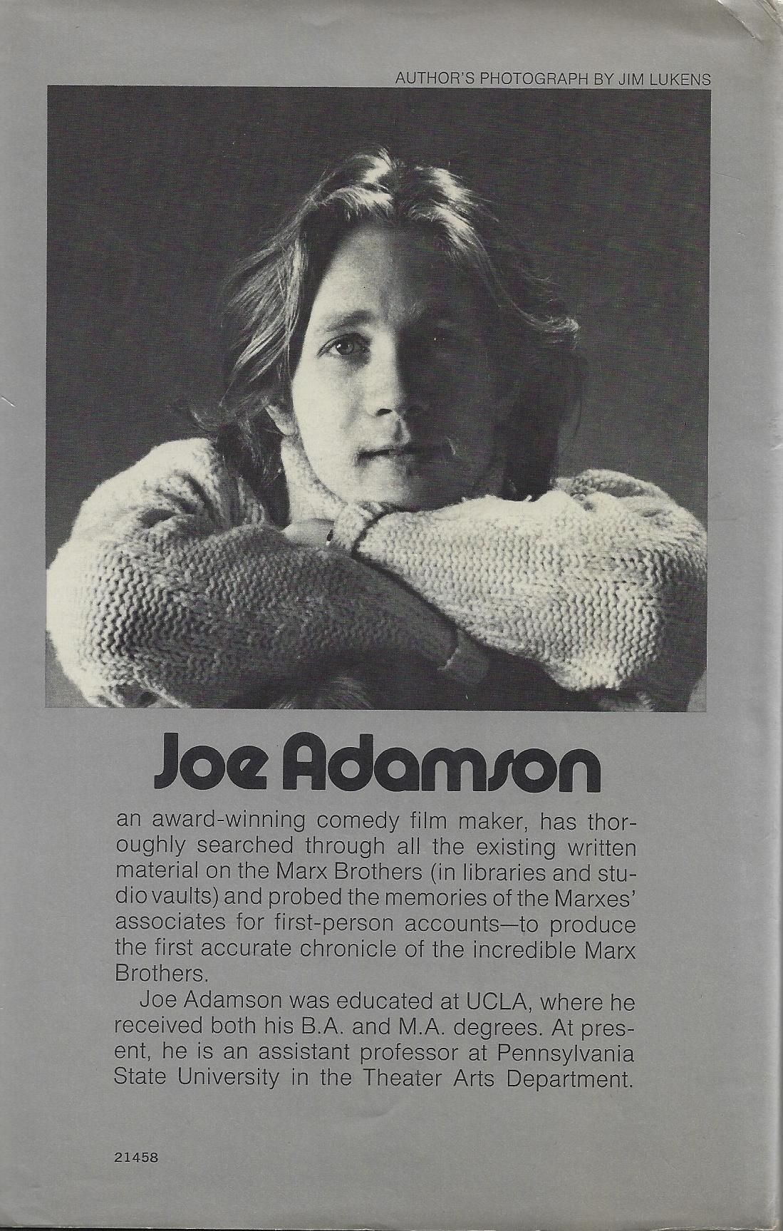 Groucho, Harpo, Chico and Sometimes Zeppo: A History of the Marx ...