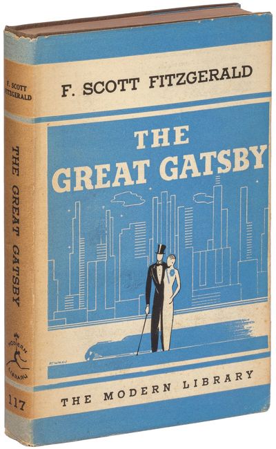 Great Gatsby Book Spine