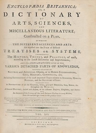 Encyclopedia Britannica First Edition