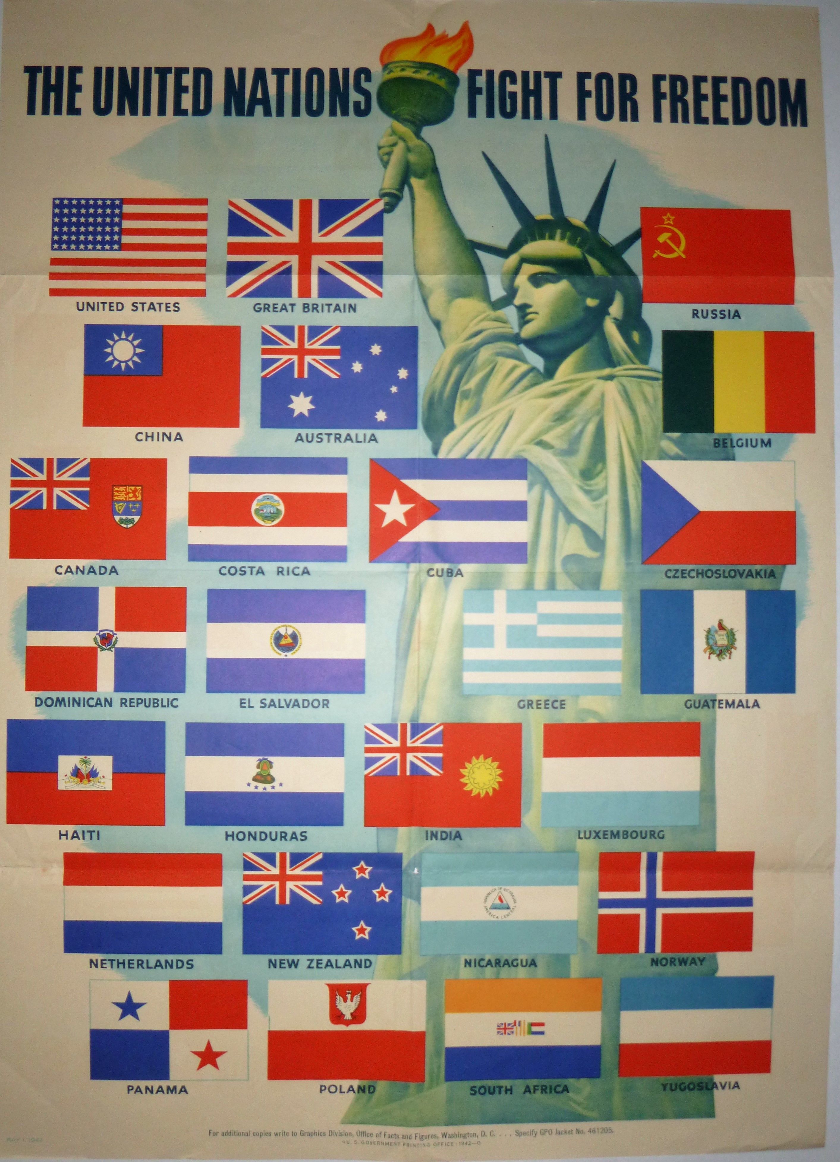 United nations fight for freedom