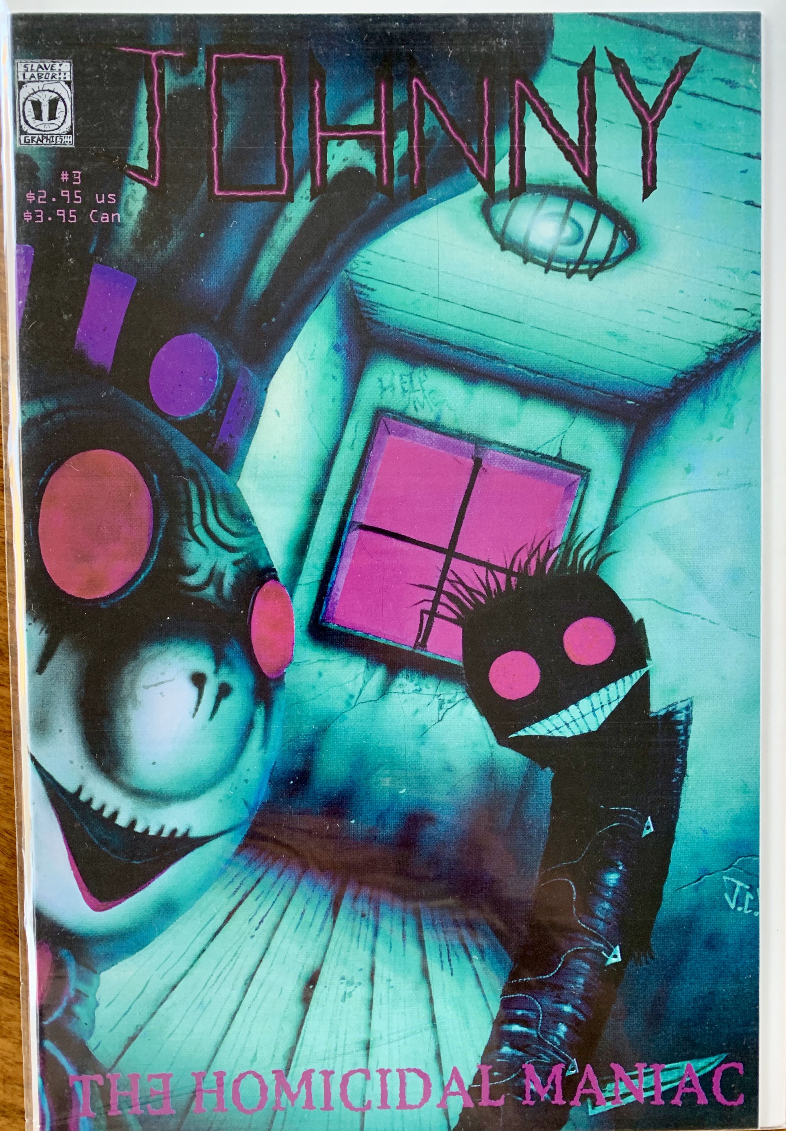 Johnny The Homicidal Maniac Cover