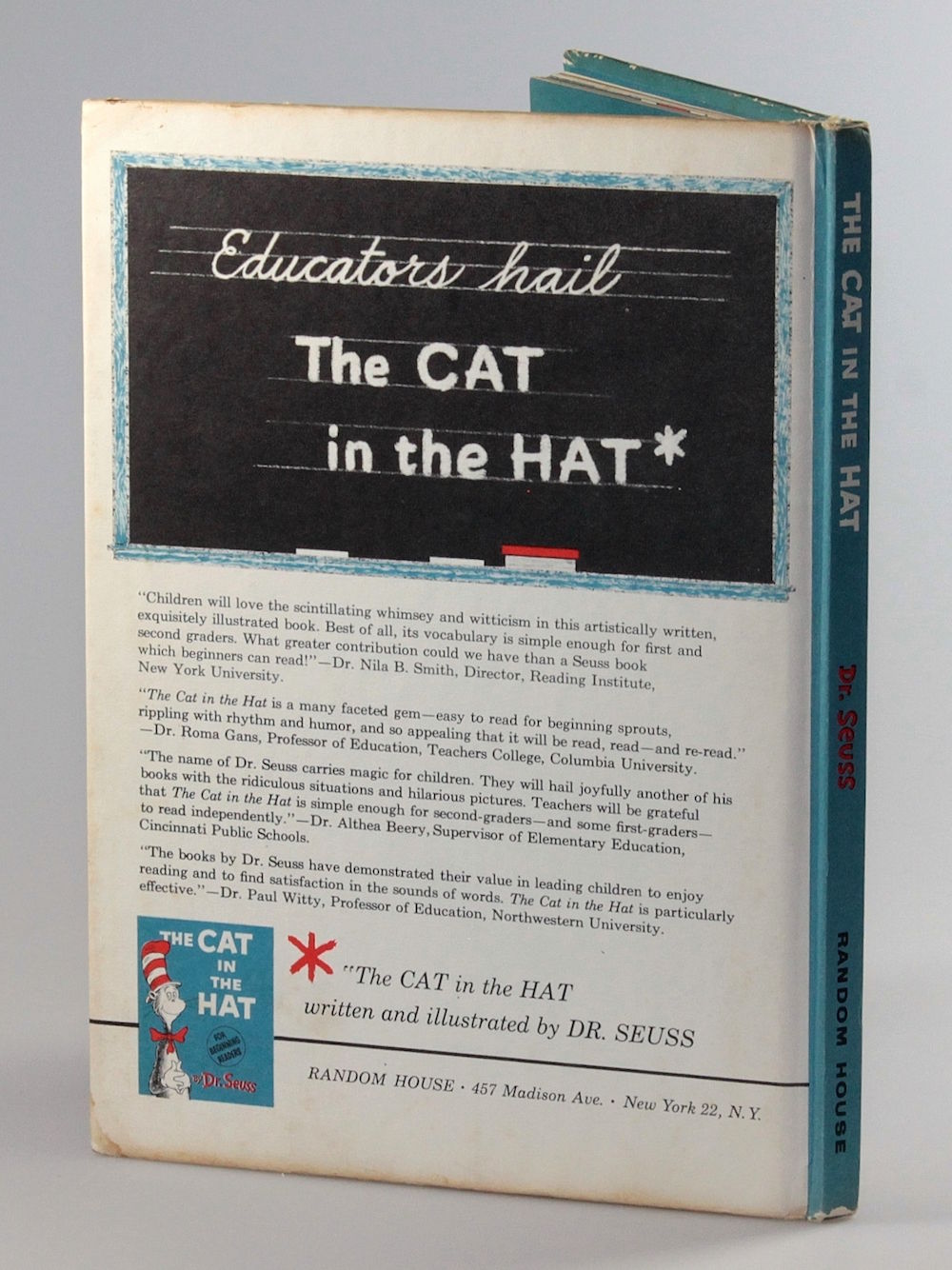 BIBLIO | The Cat in the Hat by Theodor Seuss Geisel ("Dr. Seuss ...