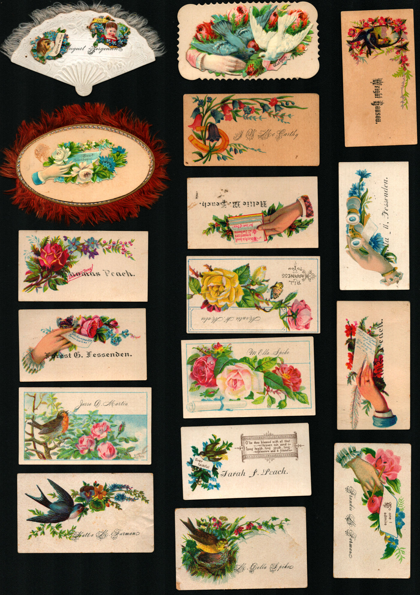 Victorian Era Calling Cards Victorian Calling Cards Horse Of The Year