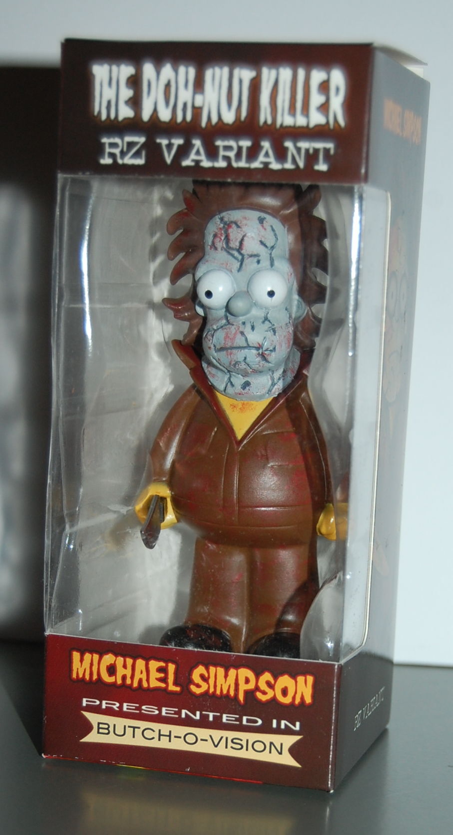 Michael Simpson toy figure. RZ Variant. [Michael Myers-Homer Simpson ...