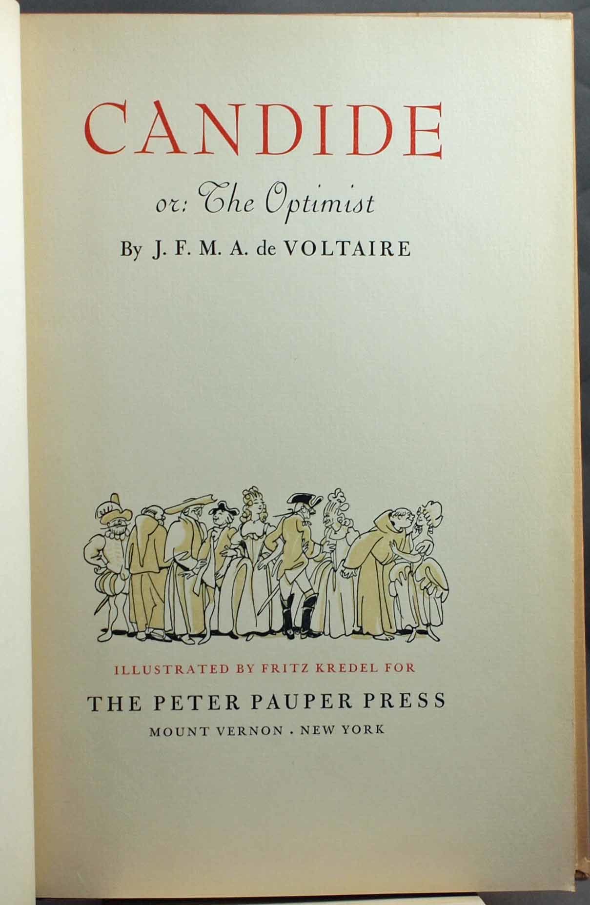 Candide Voltaire Illustrations