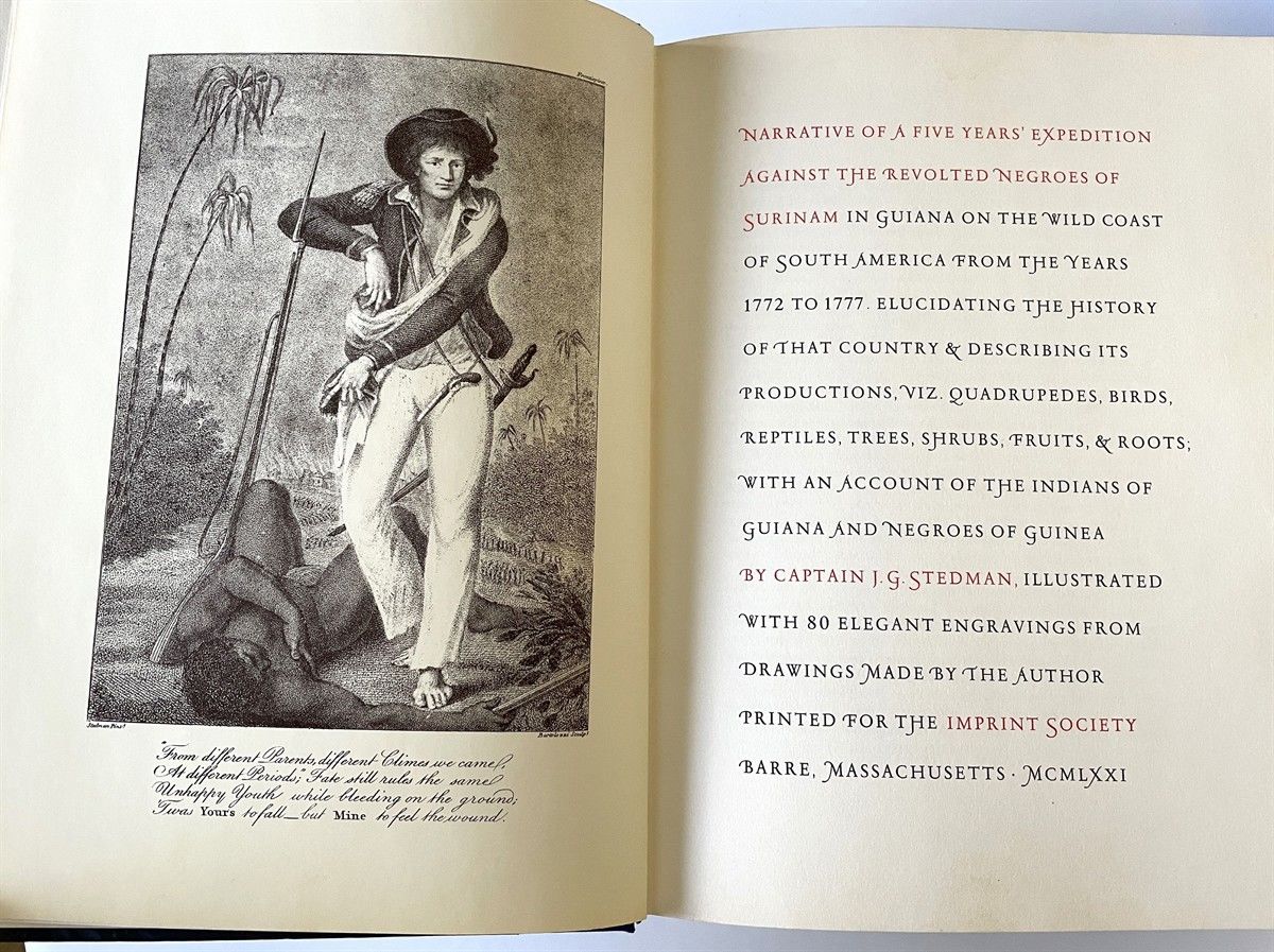 Narrative of the Five Year's Expedition Against the Revolted Negroes of ...