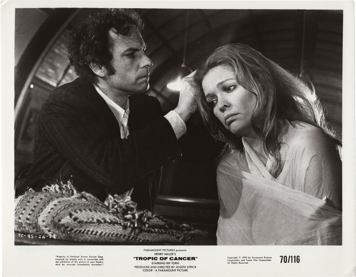 Tropic of Cancer (Three original photographs from the 1970 film) by ...