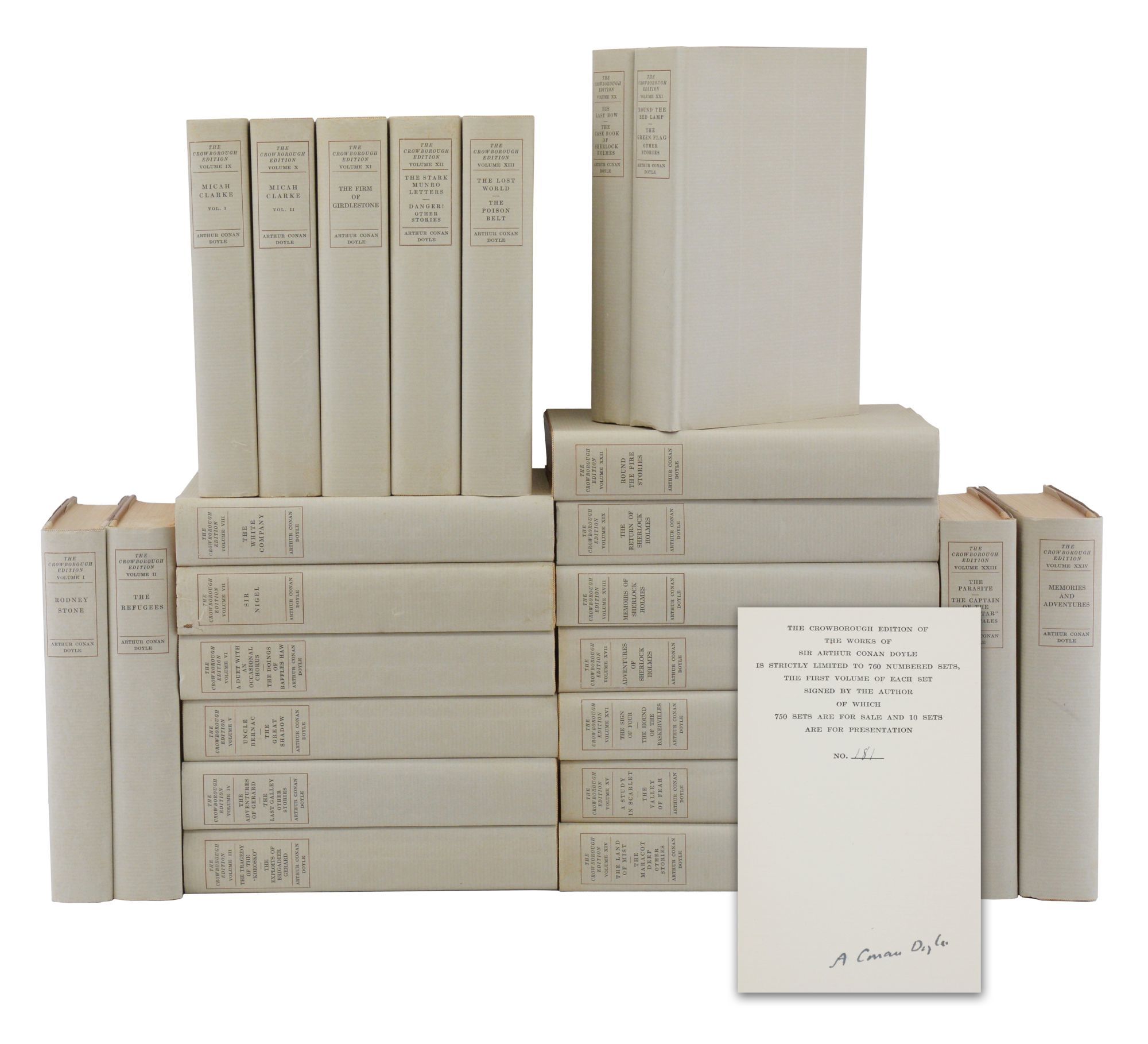 The Works of Arthur Conan Doyle (The Crowborough Edition) by Doyle ...