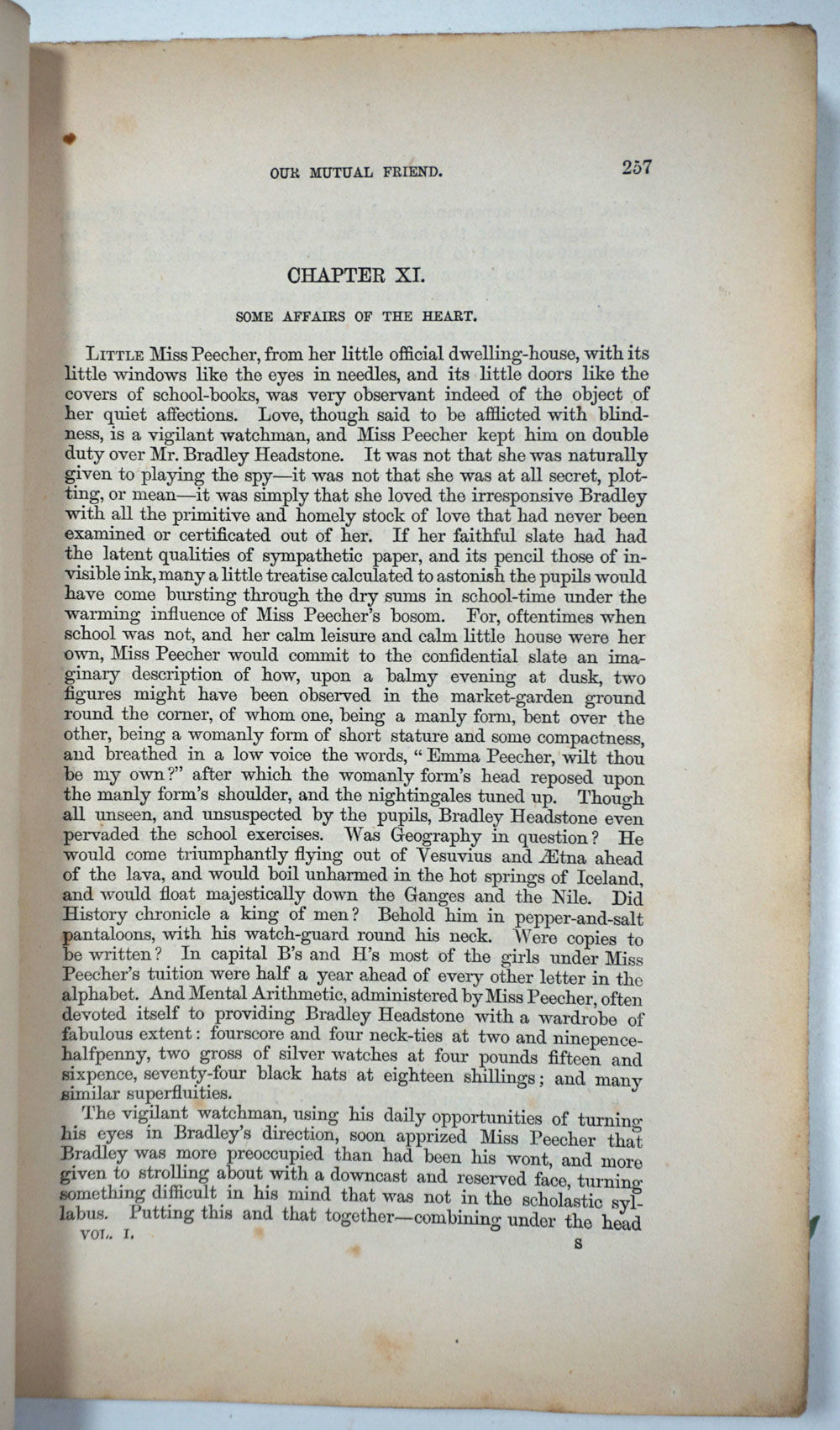 Our Mutual Friend. First Edition In the 19 Original Monthly Parts by ...