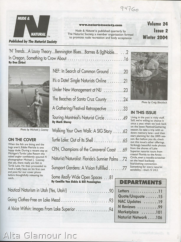 NUDE & NATURAL; The Magazine of Naturist Living 2004 | The Naturist ...