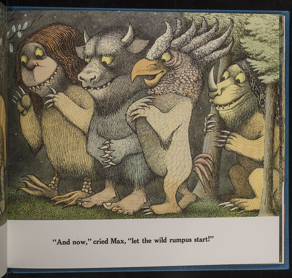 Where the Wild Things Are by SENDAK, Maurice | New York: Harper & Row ...