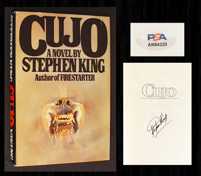 Cujo (Signed by King & PSA-Authenticated, Not Personalized) by King ...