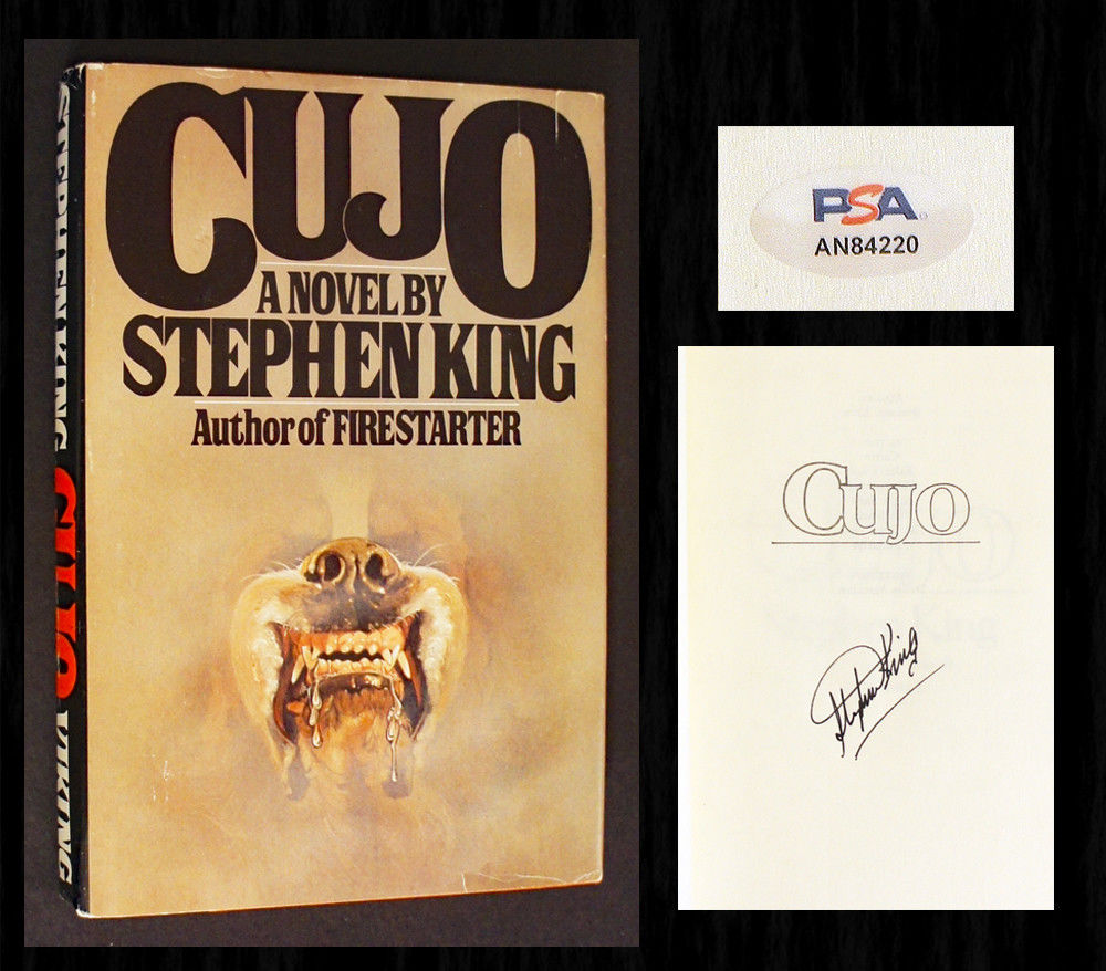 Cujo (Signed by King & PSA-Authenticated, Not Personalized) by King ...