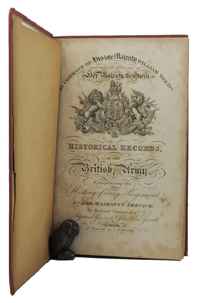 RECORDS OF THE BRITISH ARMY: The Fourth or The King's Own, Regiment of ...