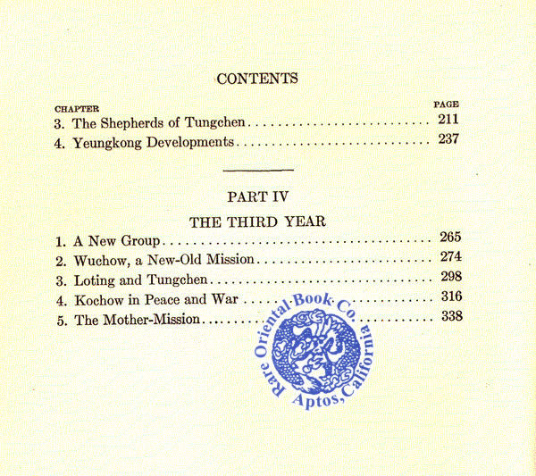 MARYKNOLL MISSION LETTERS CHINA: Extracts From The Letters & Diaries Of ...