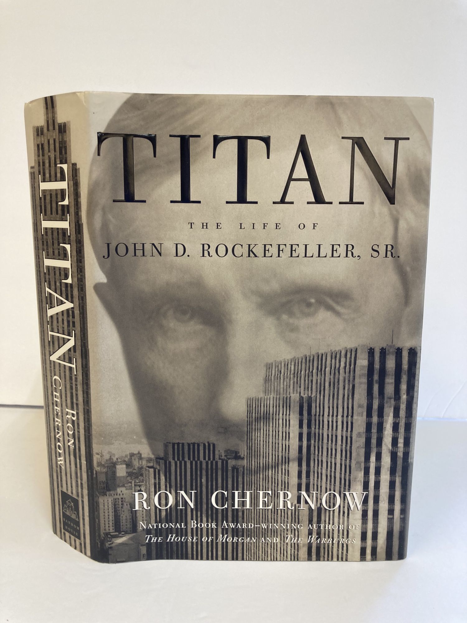 TITAN: THE LIFE OF JOHN D. ROCKEFELLER, SR. [Signed] by Chernow, Ron ...