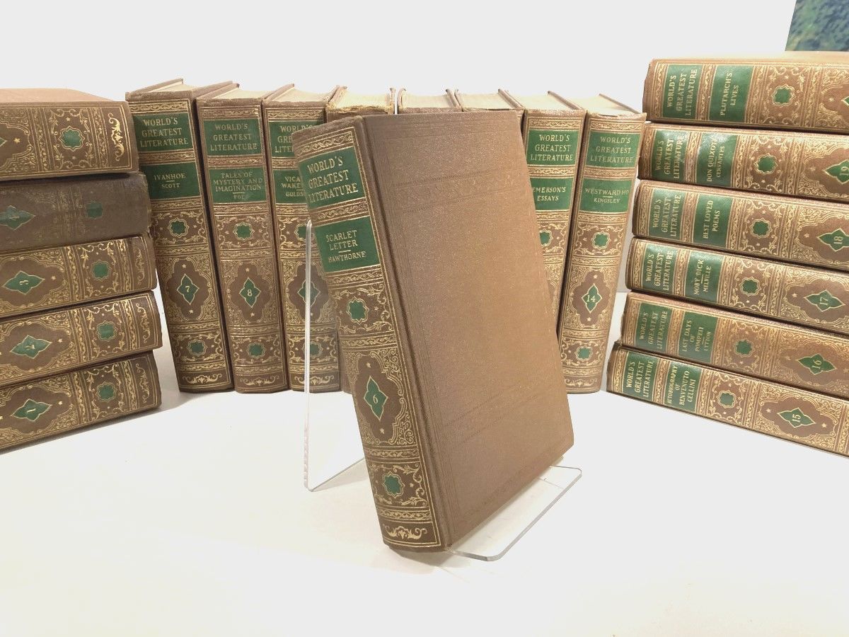 World's Greatest Literature Set - Complete Set, 1936 by Thackeray ...