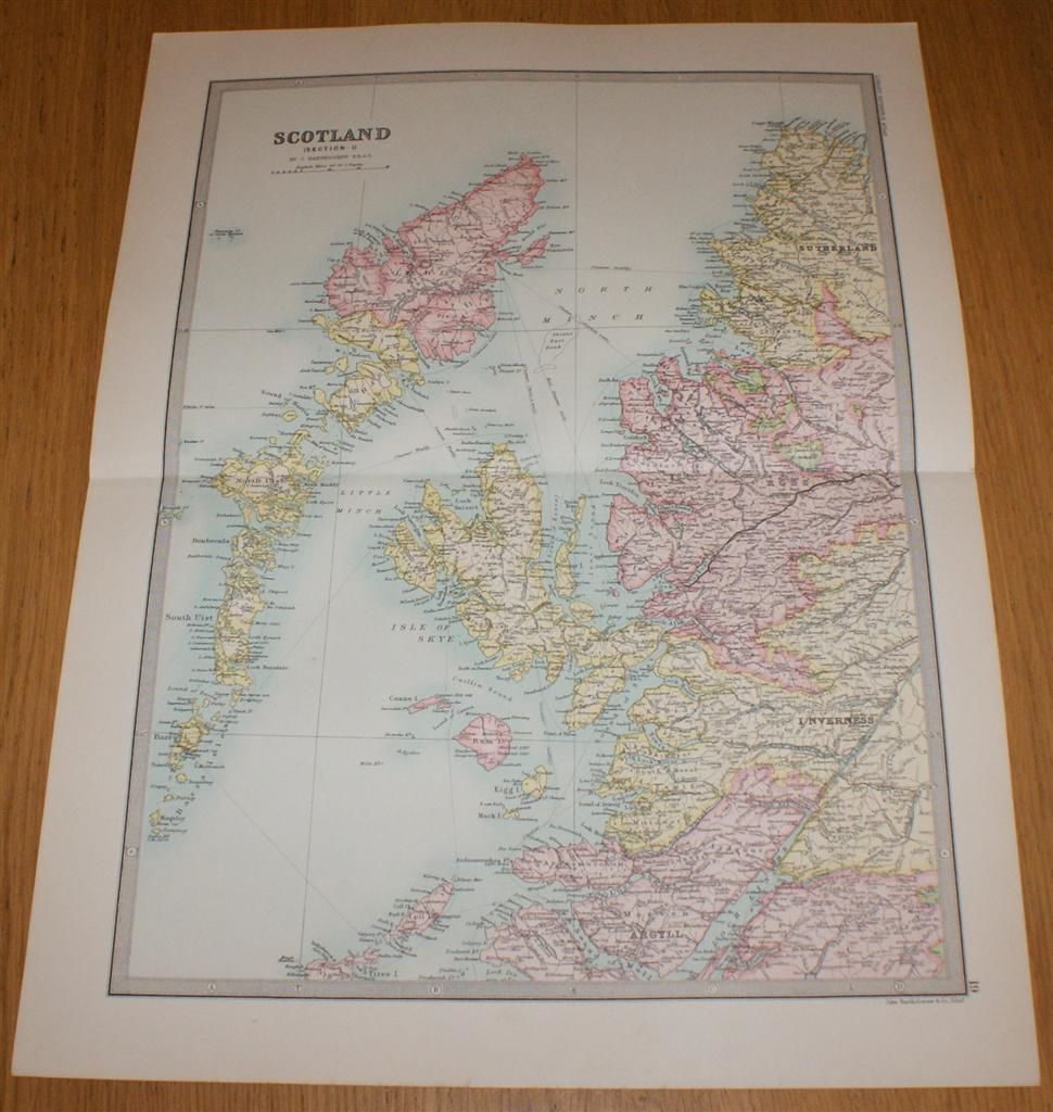 Western Isles Scotland Map