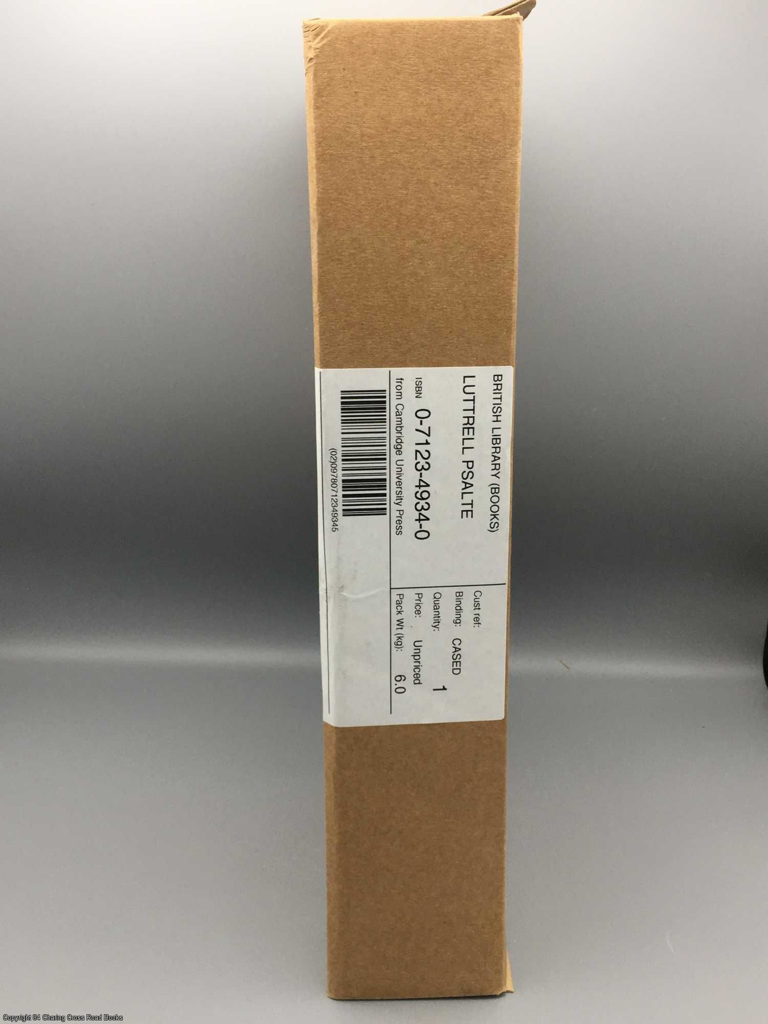 The Luttrell Psalter: a facsimile by Brown, Michelle P | Hardcover ...