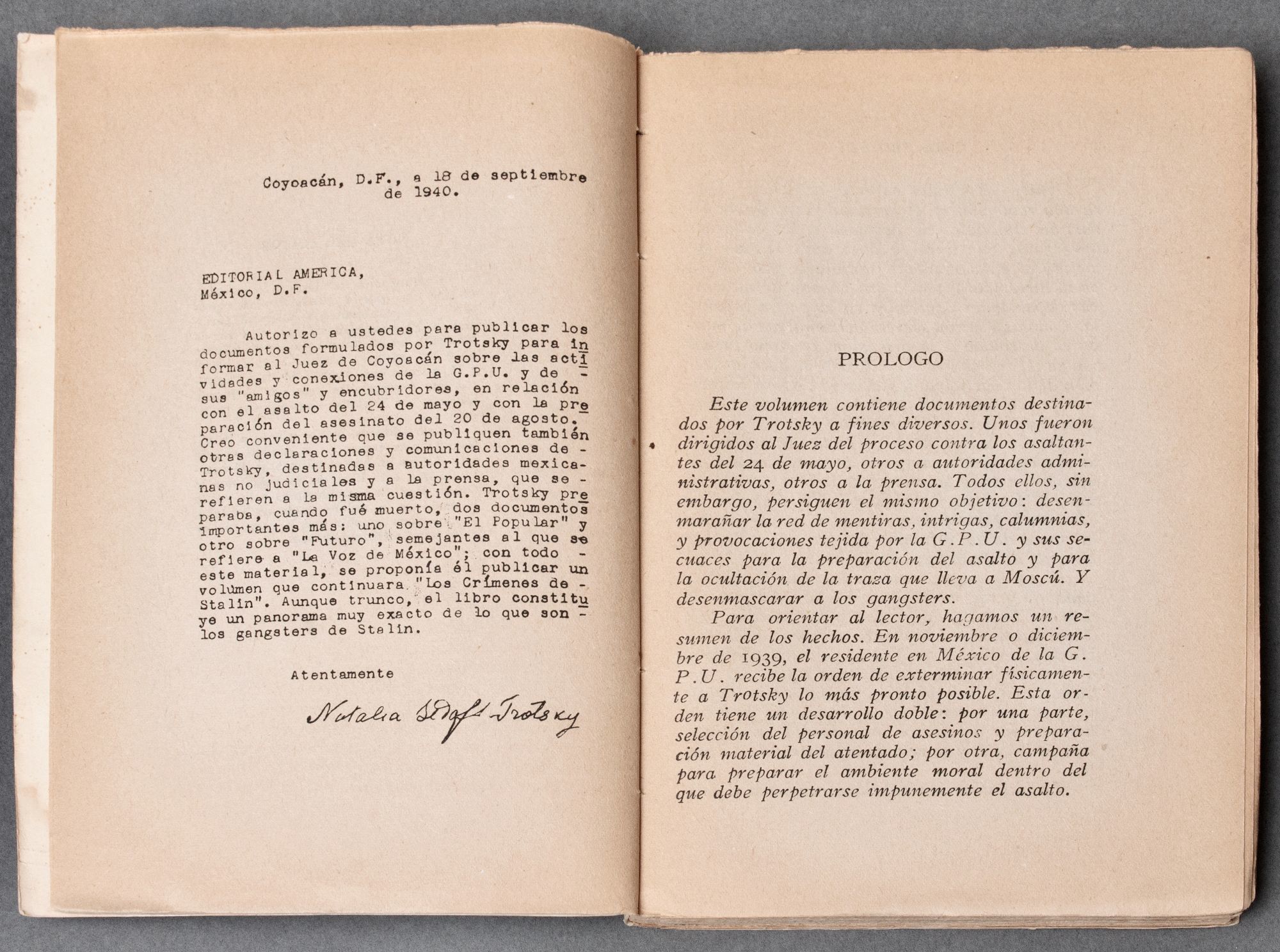 Los Gangsters De Stalin [The Gangsters of Stalin] by TROTZKY [Trotsky ...
