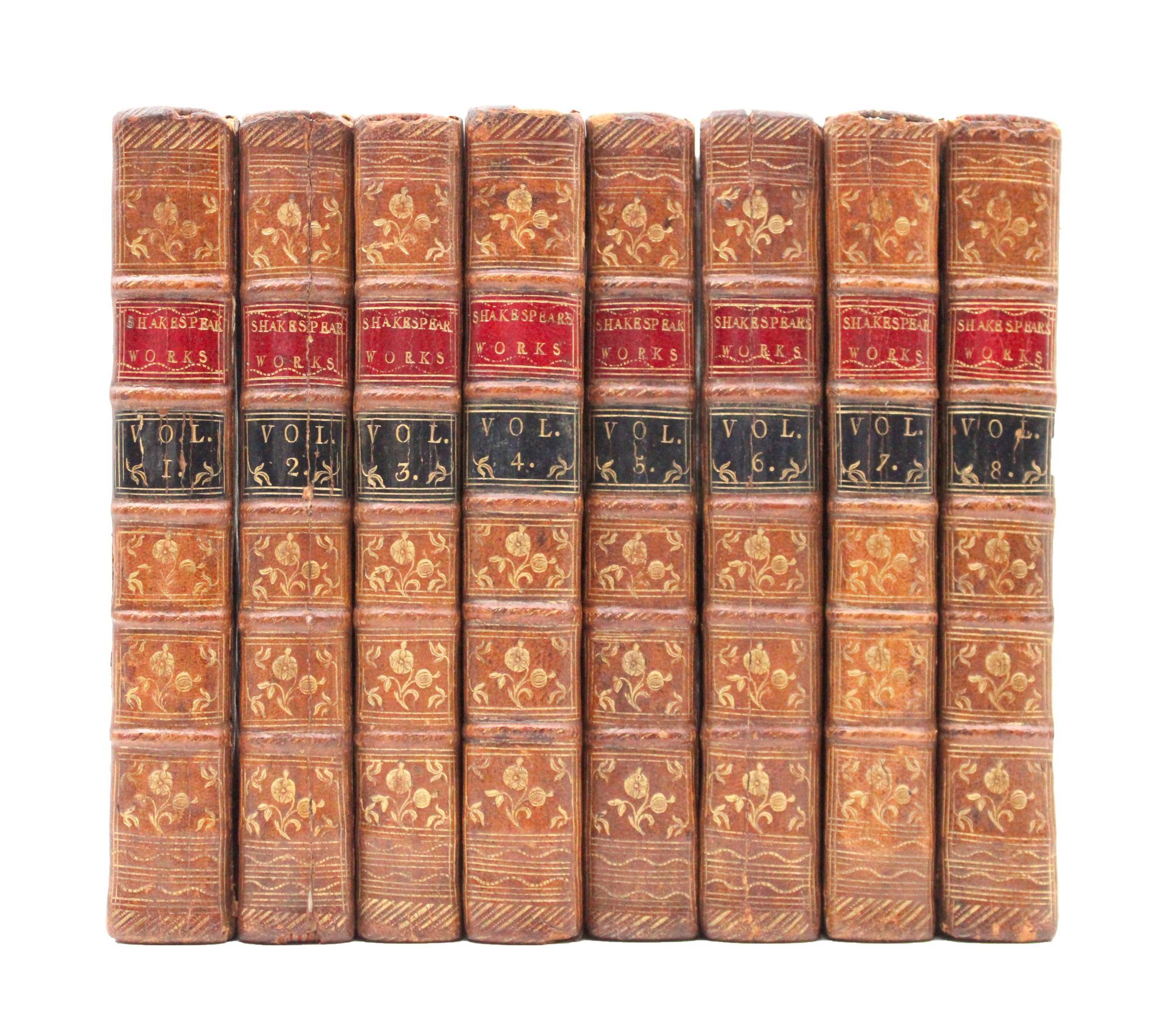 BIBLIO | The Works of Shakespeare by Shakespeare, William | 8 vols ...