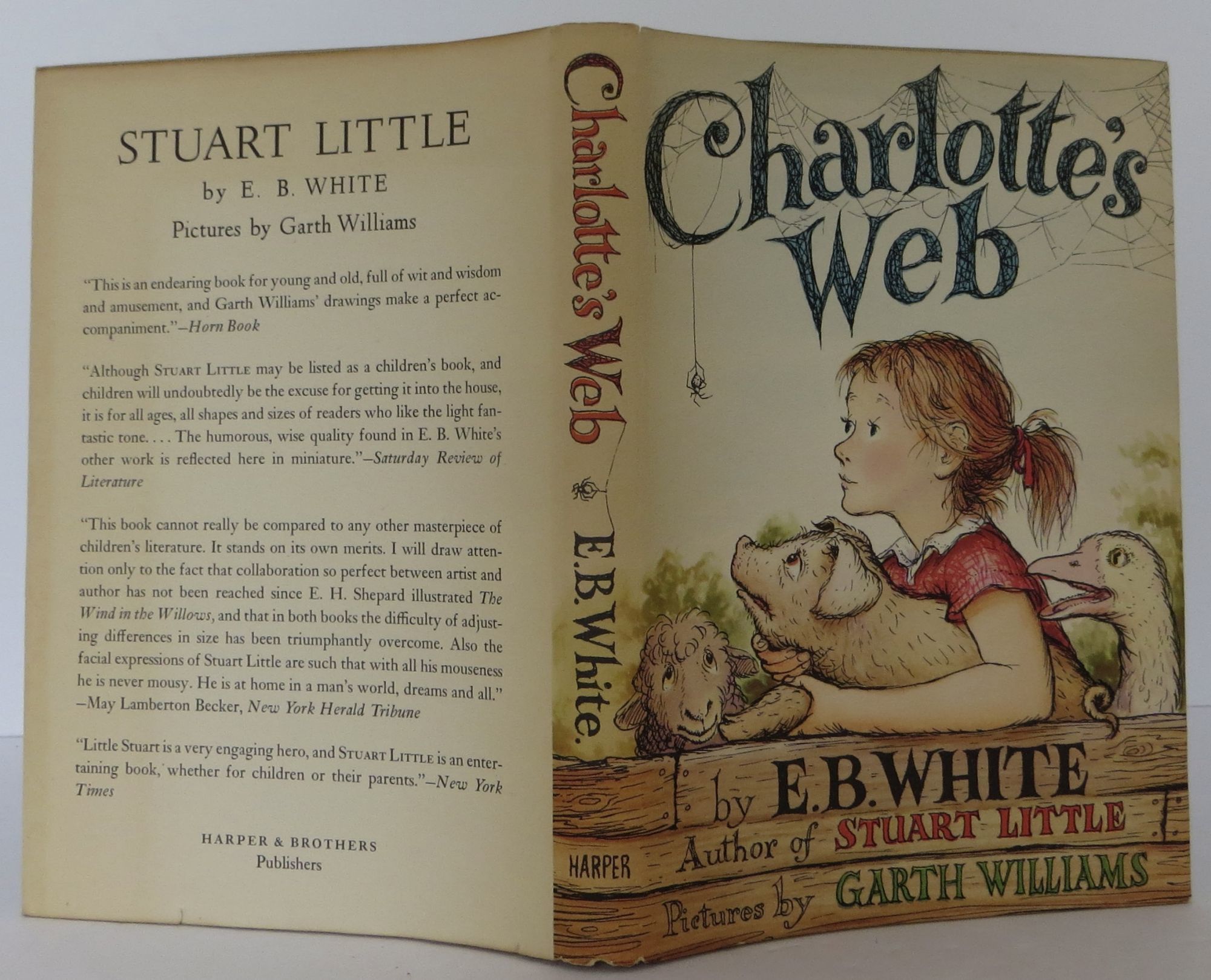 Charlotte's Web by White, E. B | Hardcover | 1952 | Harper | Biblio