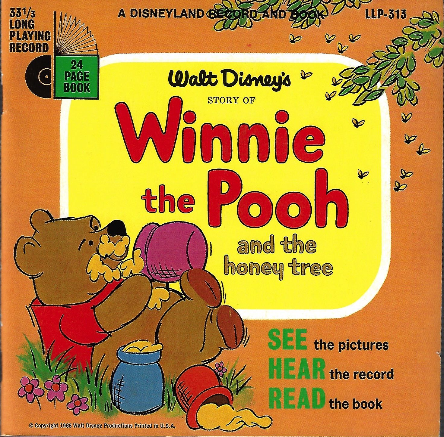 Walt Disney's Story of Winnie the Pooh and the honey tree (Disneyland ...