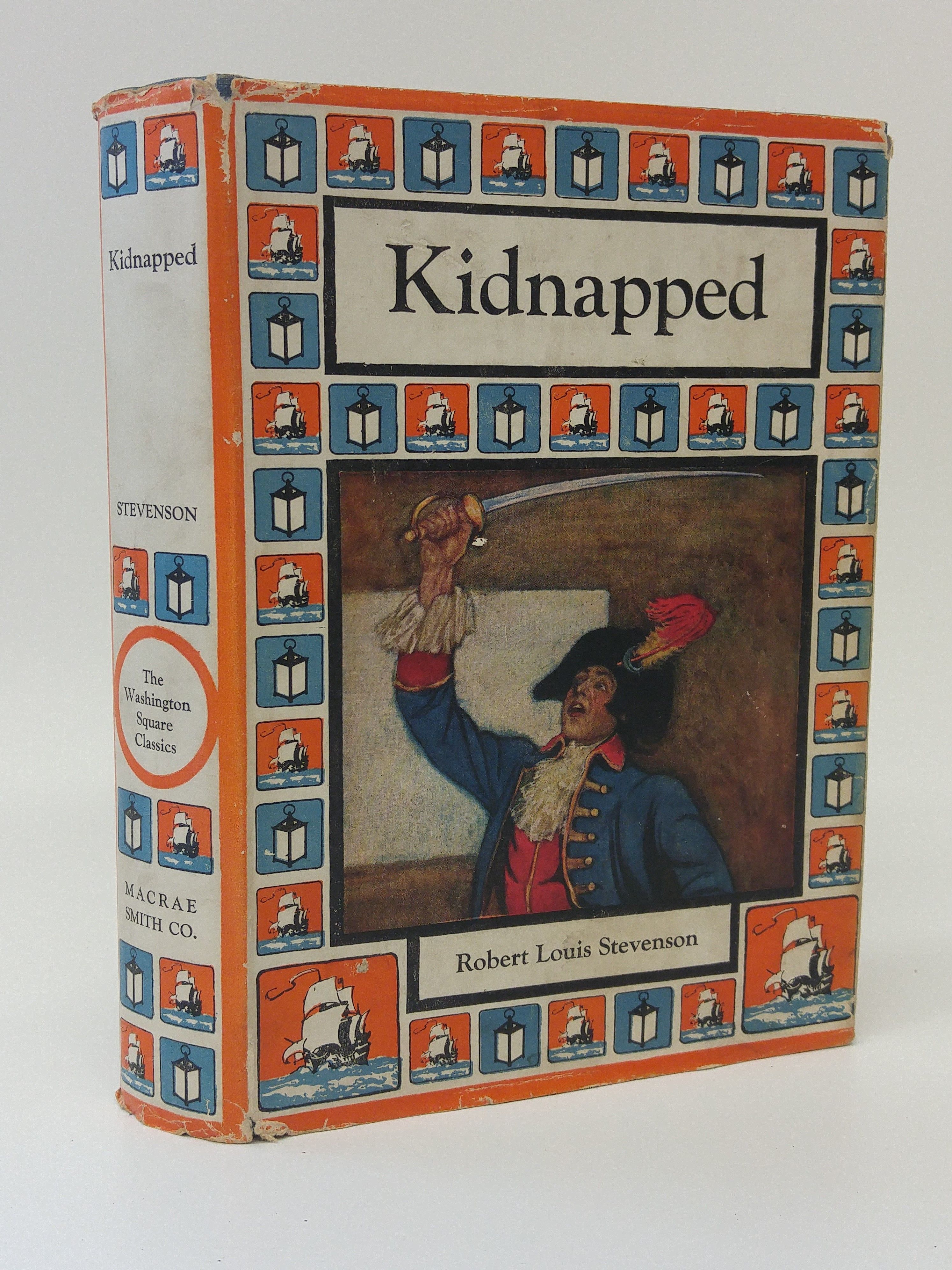 Kidnapped By Robert Louis Stevenson Book Cover