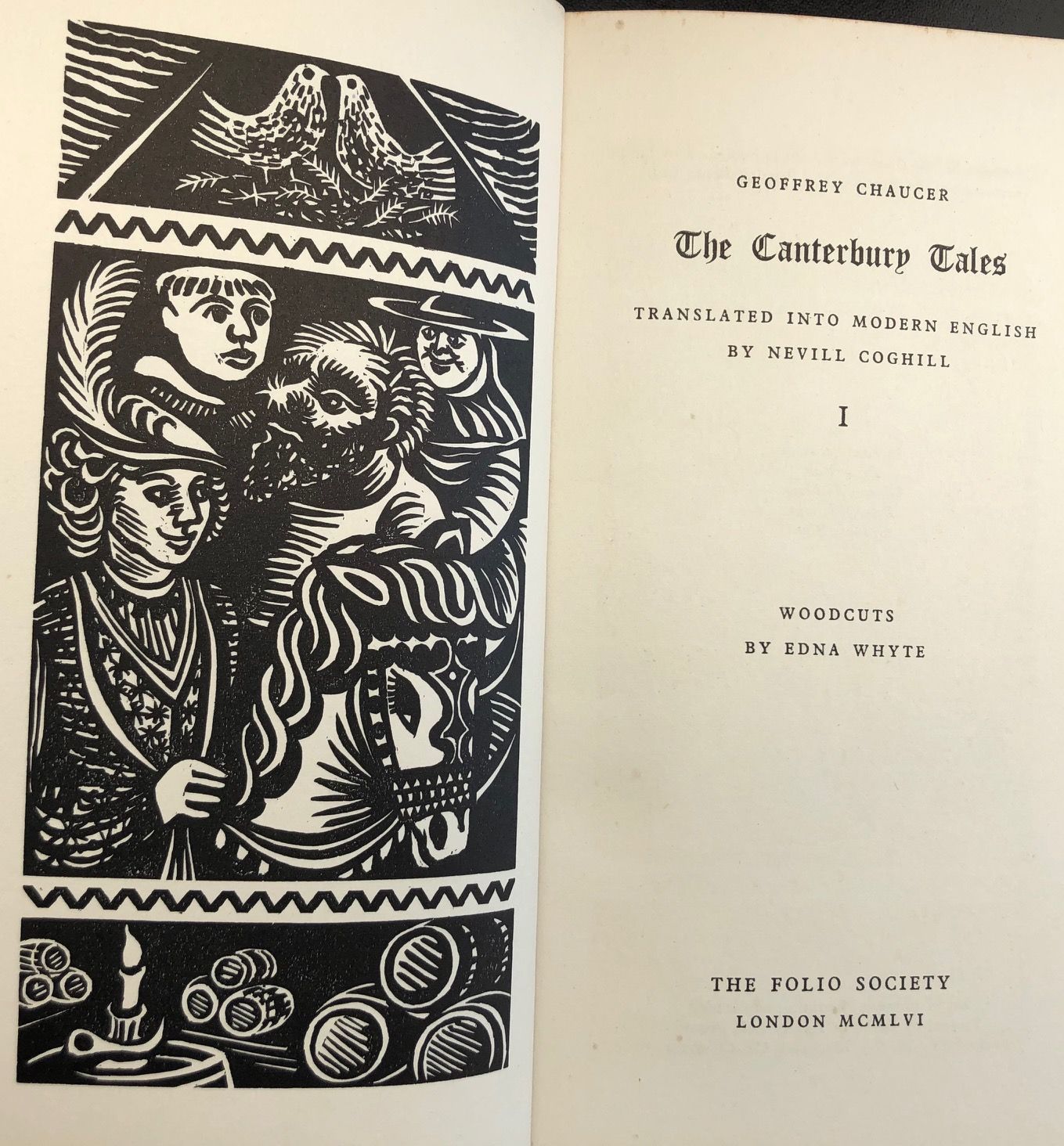 The Canterbury Tales : Illustrated by Edna Whyte by Chaucer, Geoffrey ...