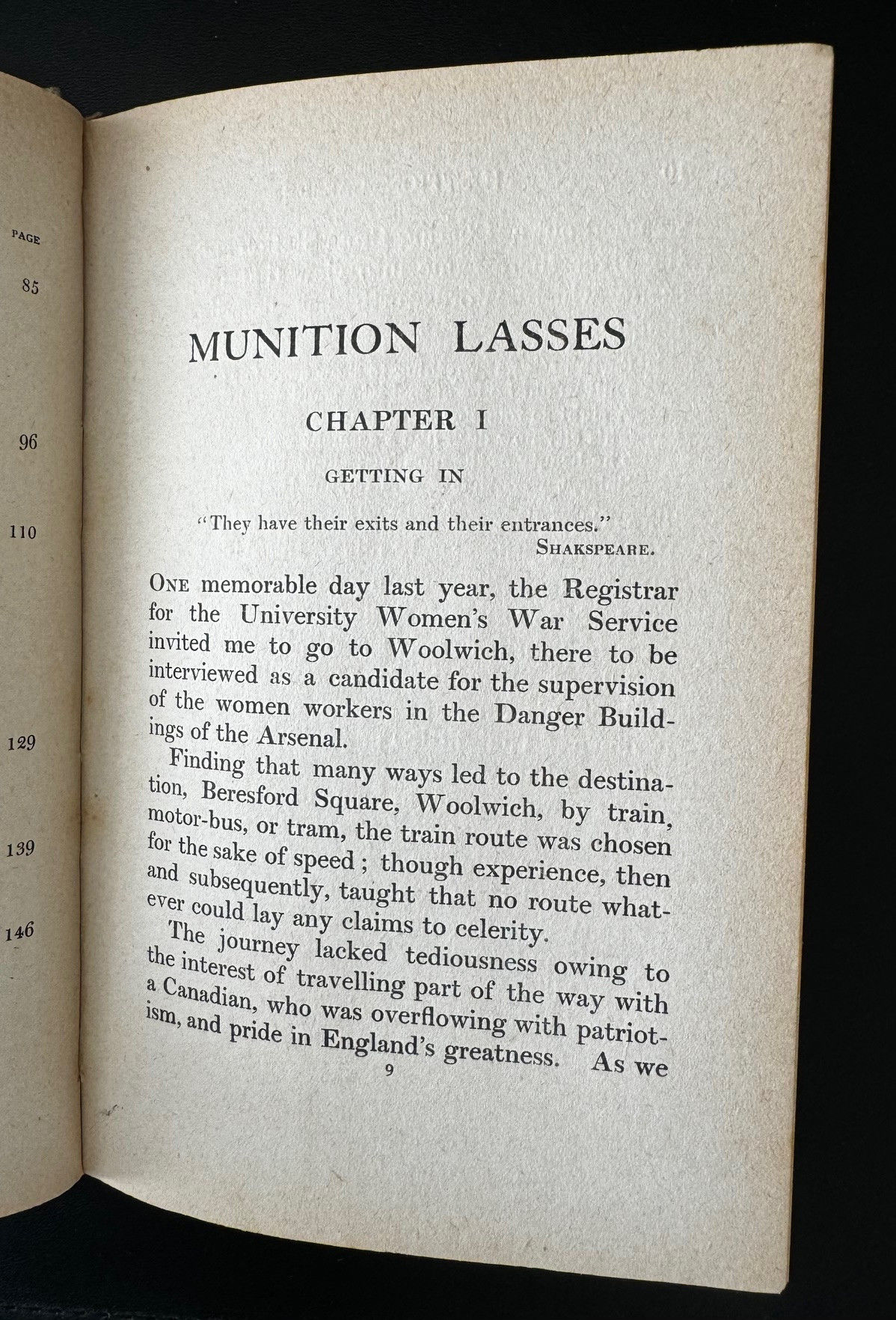 Munitions Lasses. Six Months as a Principal Overlooker in Danger ...