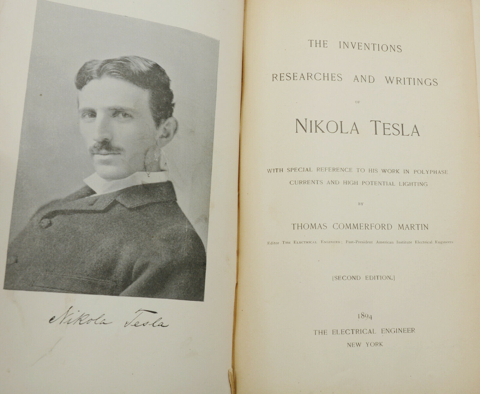The Inventions, Researches and Writings of Nikola Tesla: With Special ...