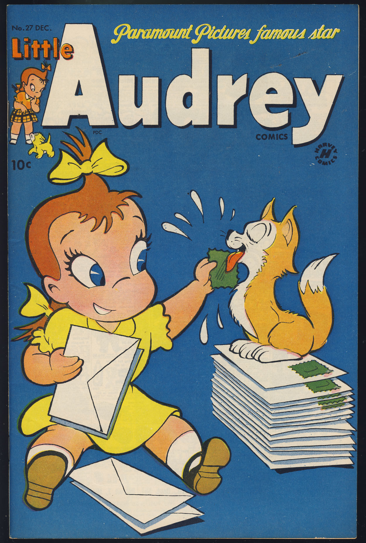 Little Audrey No. 27 by Various Authors | Stapled wraps | 1952 | Harvey ...