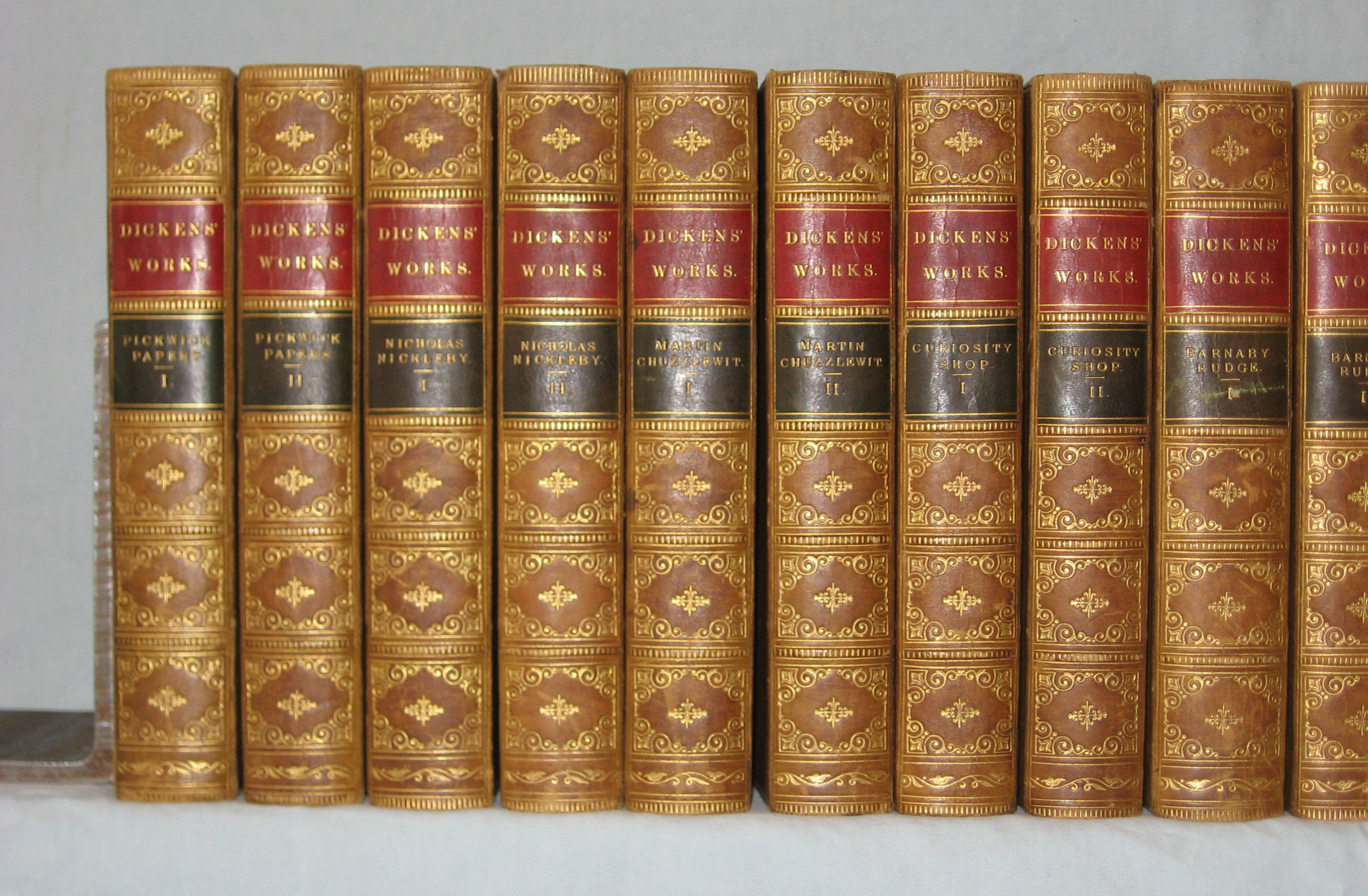 Works of Charles Dickens [Library Edition] by Charles Dickens - First ...