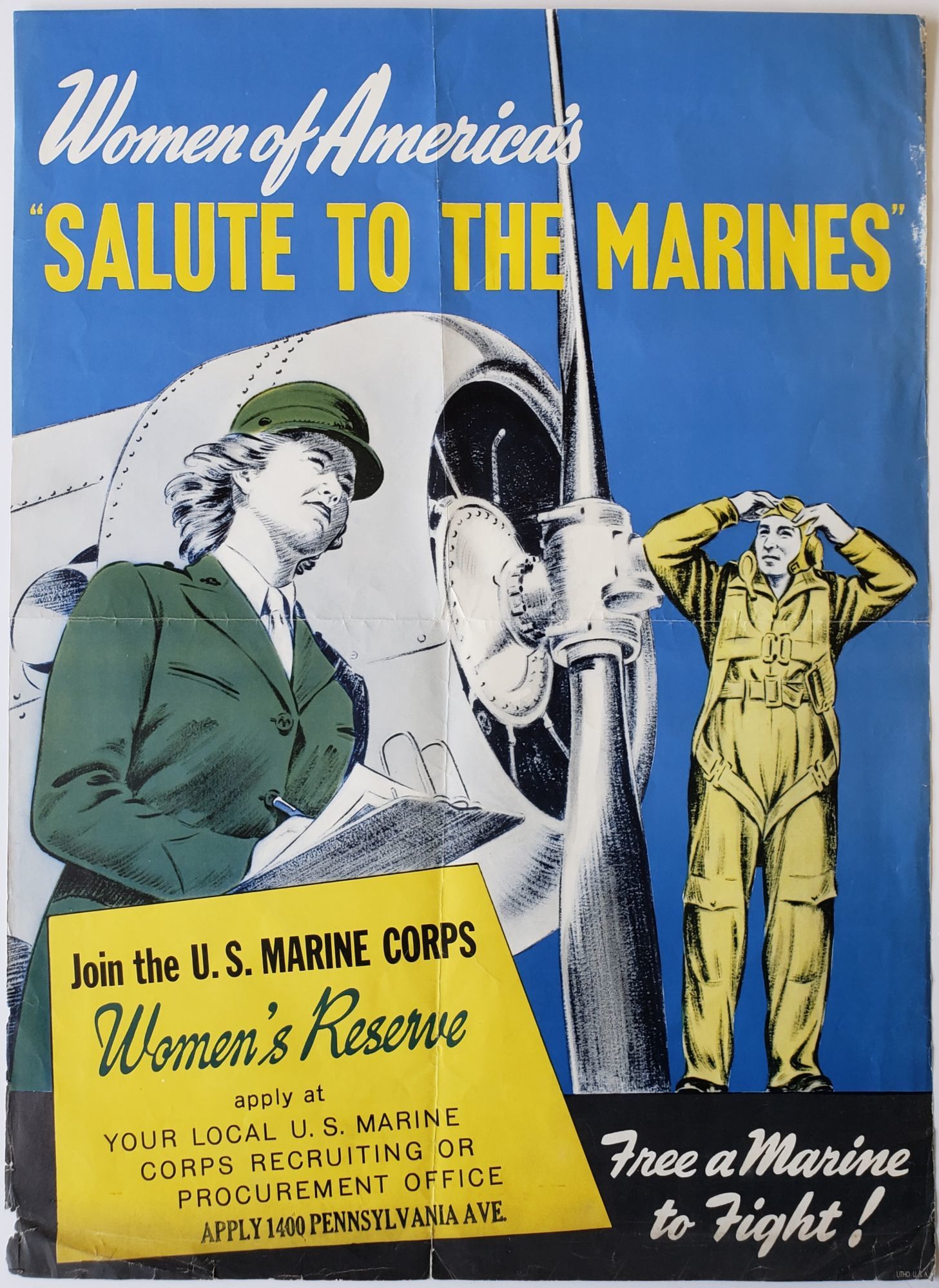 Marine Corps Recruiting Posters