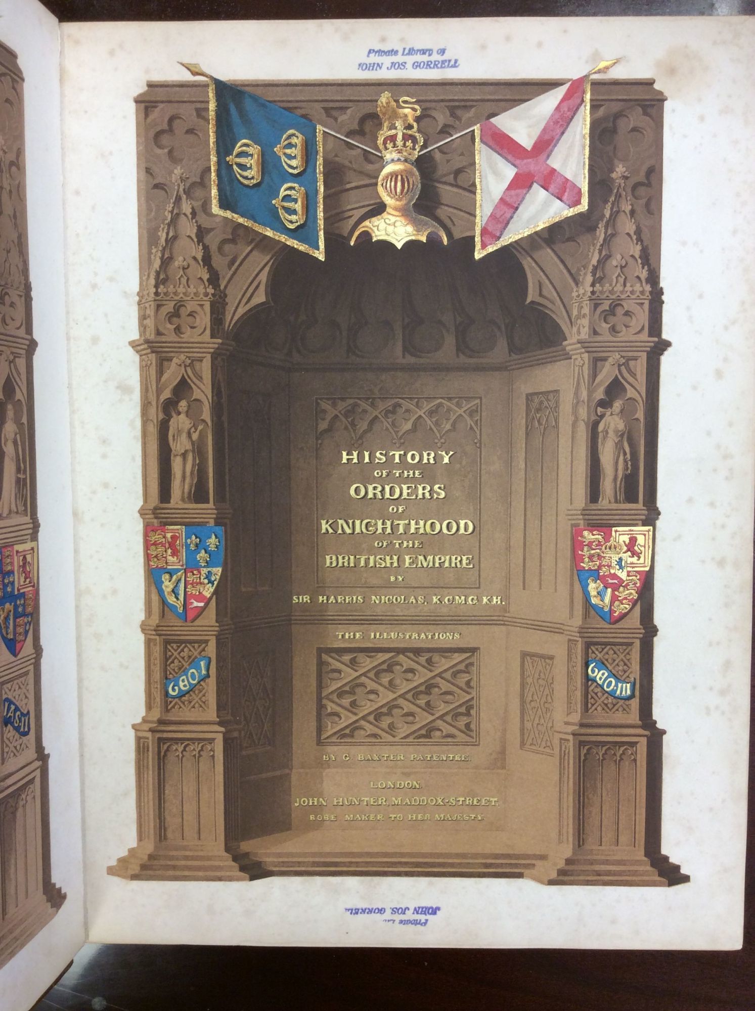 HISTORY OF THE ORDERS OF KNIGHTHOOD OF THE BRITISH EMPIRE by Sir ...