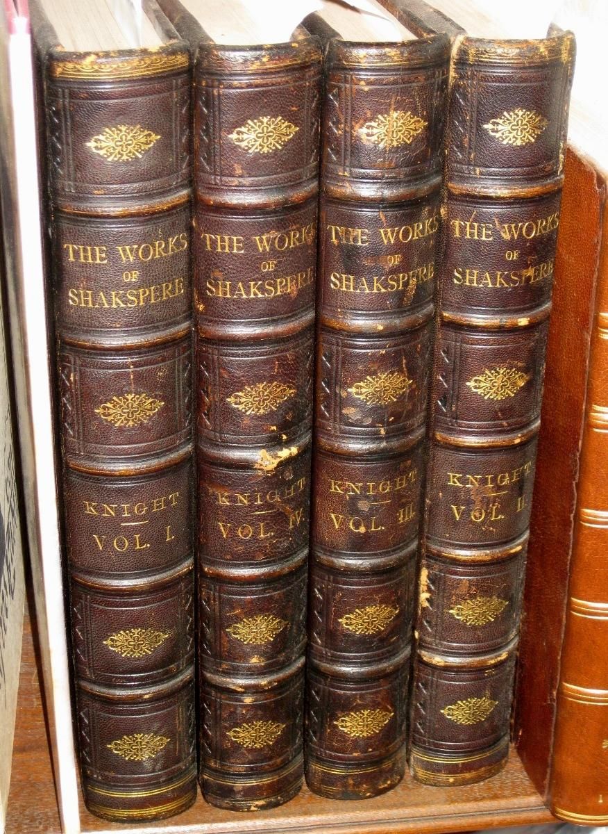 The Works of Shakespeare (4 Volumes Complete) by Knight, Charles (ed); Shakspere (Shakespeare ...