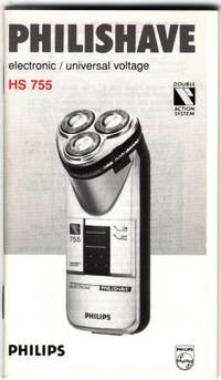 Philips Philishave electronic/universal voltage (INSTRUCTION BOOKLET ONLY!)