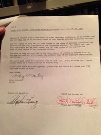 44 page manuscript of BEFORE THE PLAY Shining Prologue Signed by ...