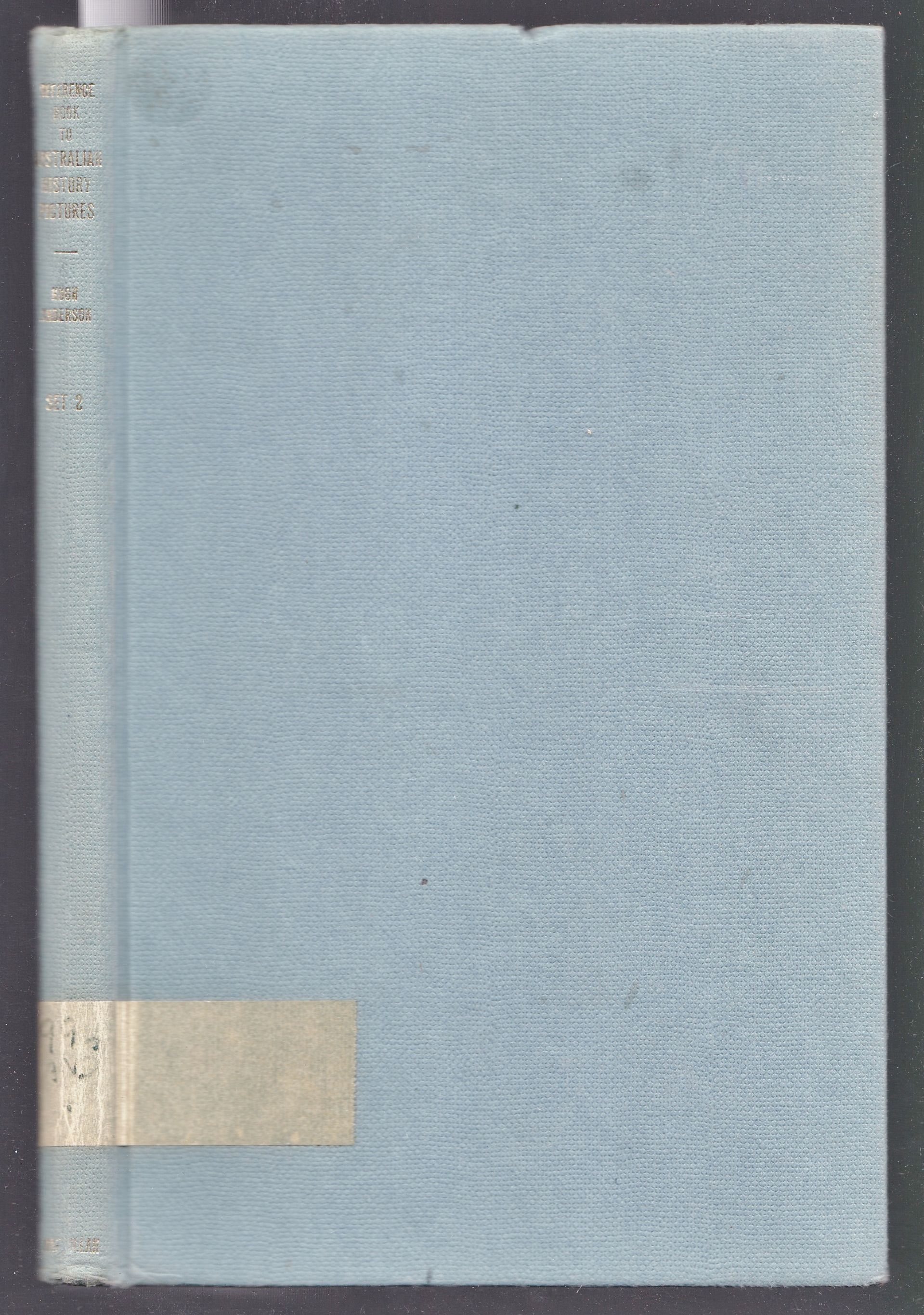 Reference Book to Australian History Pictures Set 2 by Anderson, Hugh ...